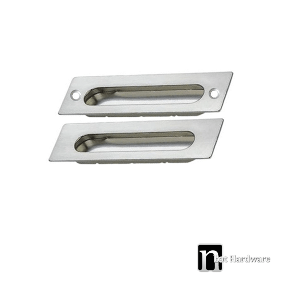 One Pair Sliding Door Flush Pull Handles | nBat Hardware